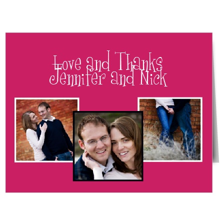 Wedding Thank You Cards & Wedding Thank You Notes by Basic Invite