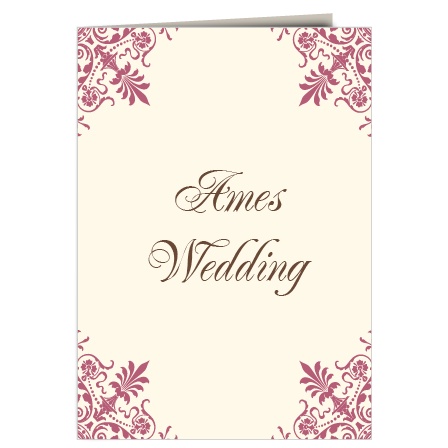 Wedding Programs | Match Your Colors & Style Free! - Basic Invite