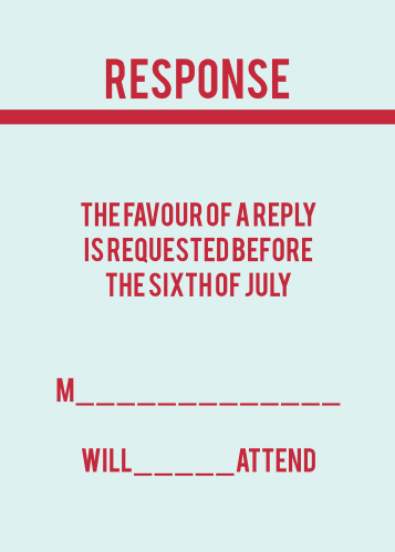 Modern Circles Wedding Invitations by Basic Invite