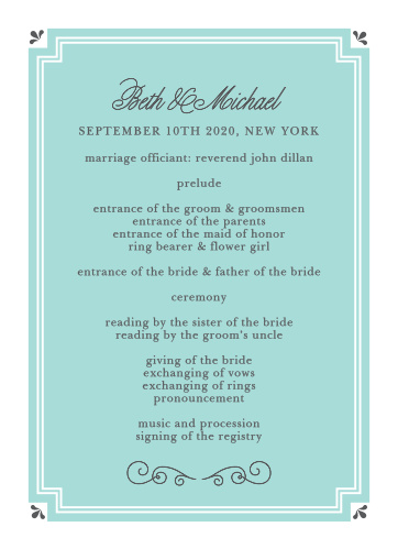 Parisian Chic Wedding Invitations by Basic Invite